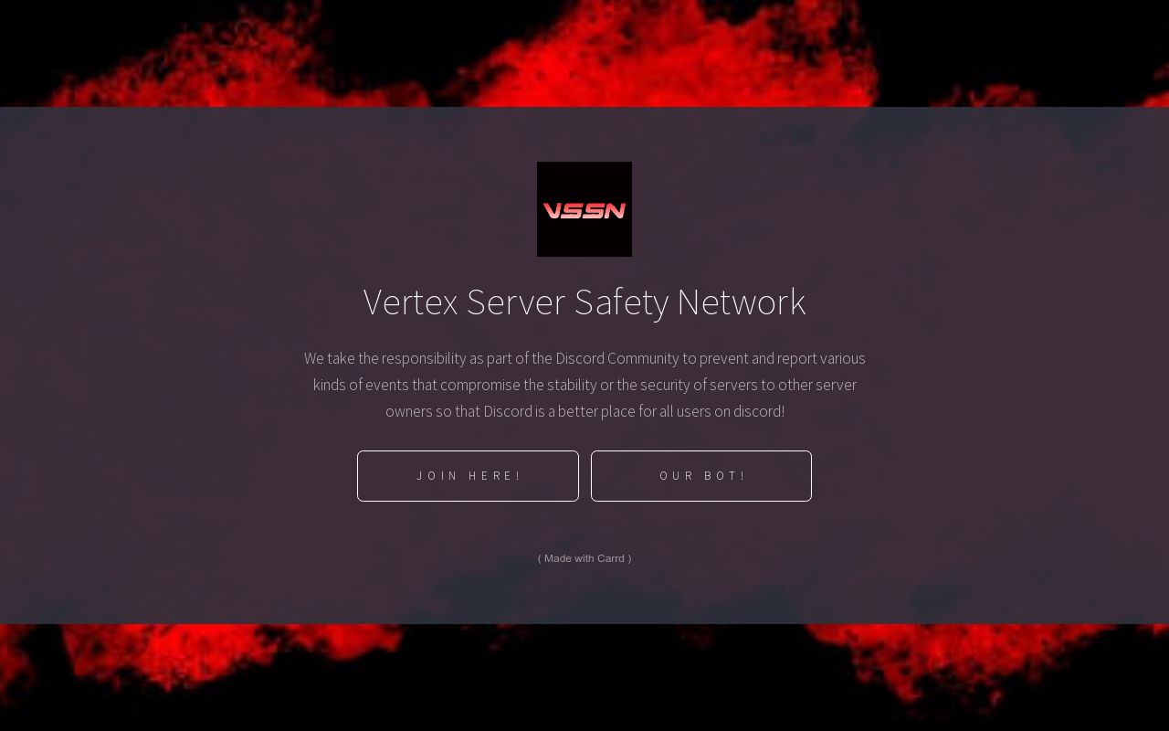 Vertex Server Safety Network
